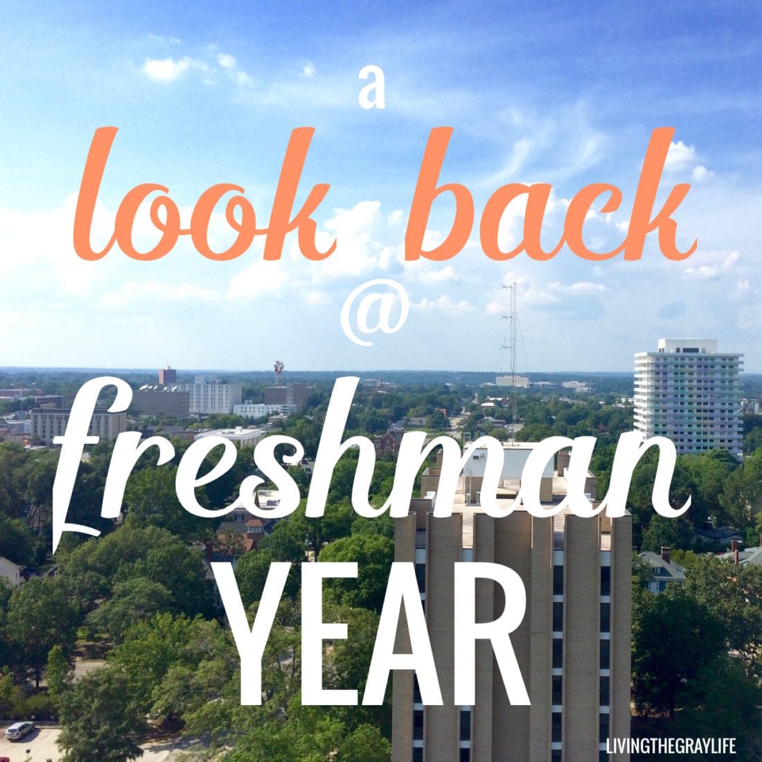 A Look Back at Freshman Year - Living the Gray Life