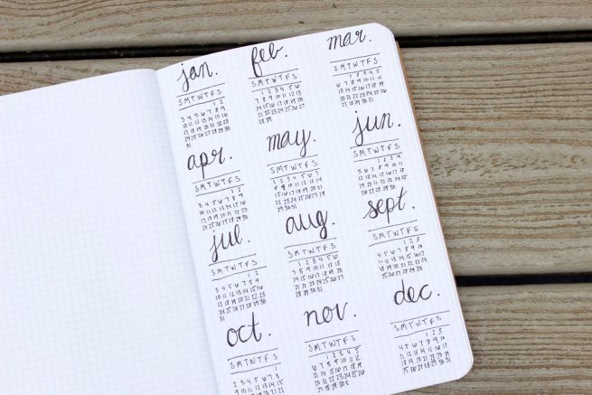 My Bullet Journal - Living the Gray Life